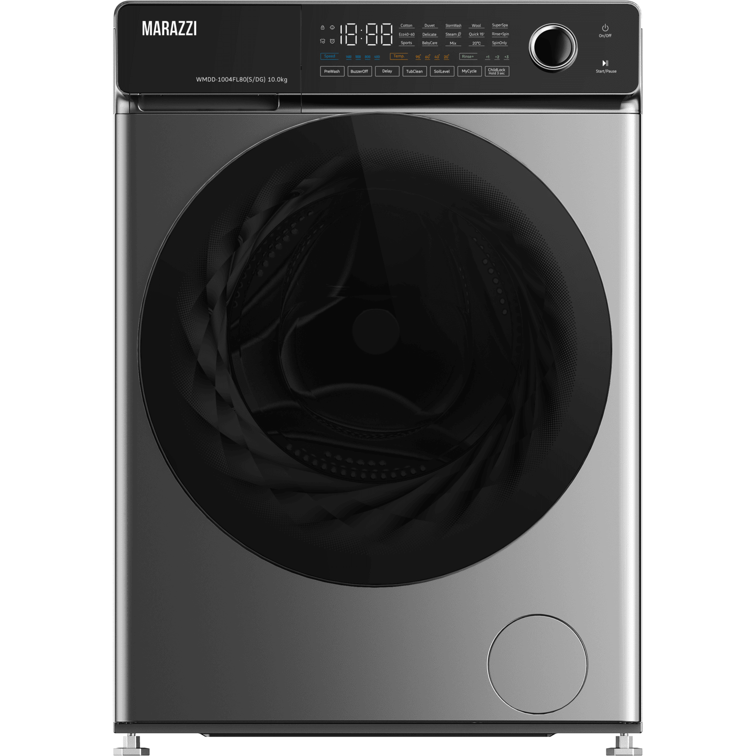 სარეცხი მანქანა 10კგ MARAZZI WMDD-1004FL80(S/DG)