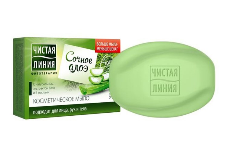 საპონი ალოე Chistaya liniya 90 გ