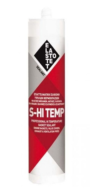 სილიკონი მაღალტემპერატურული Elastotet S-HI TEMP 280 მლ