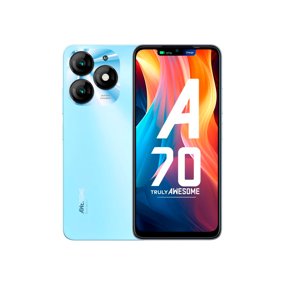 მობილური ტელეფონი ITEL A70 A665L 128GB +8GB(3+5) Azure Blue