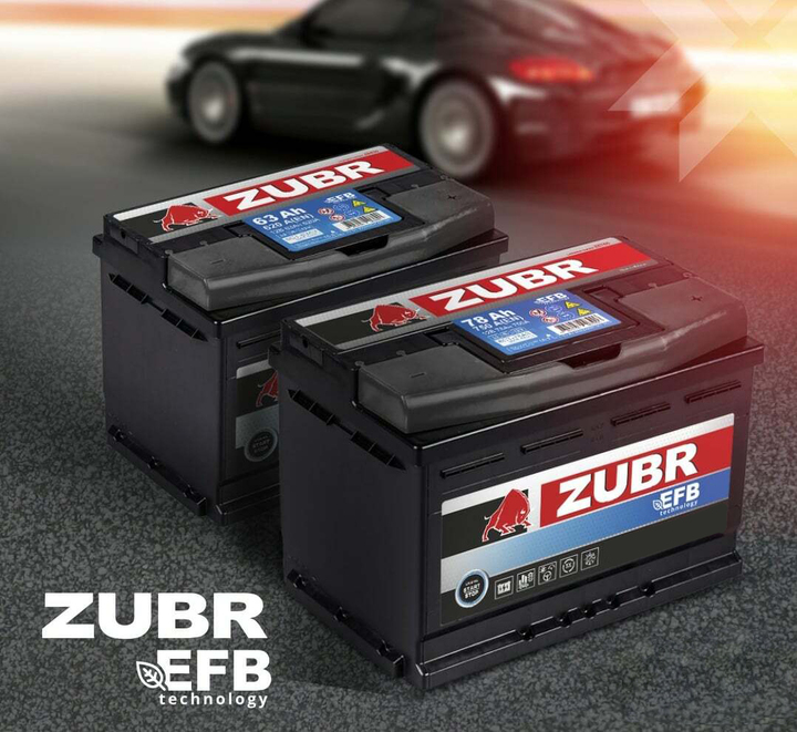 აკუმულატორი ZUBR 85 AH