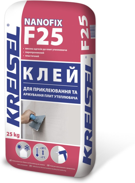 წებო ფასადის Kreisel Nanofix F25 25 კგ