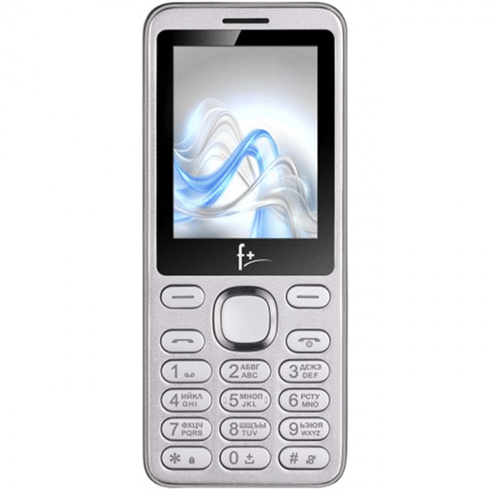 მობილური ტელეფონი F+ S240 SILVER