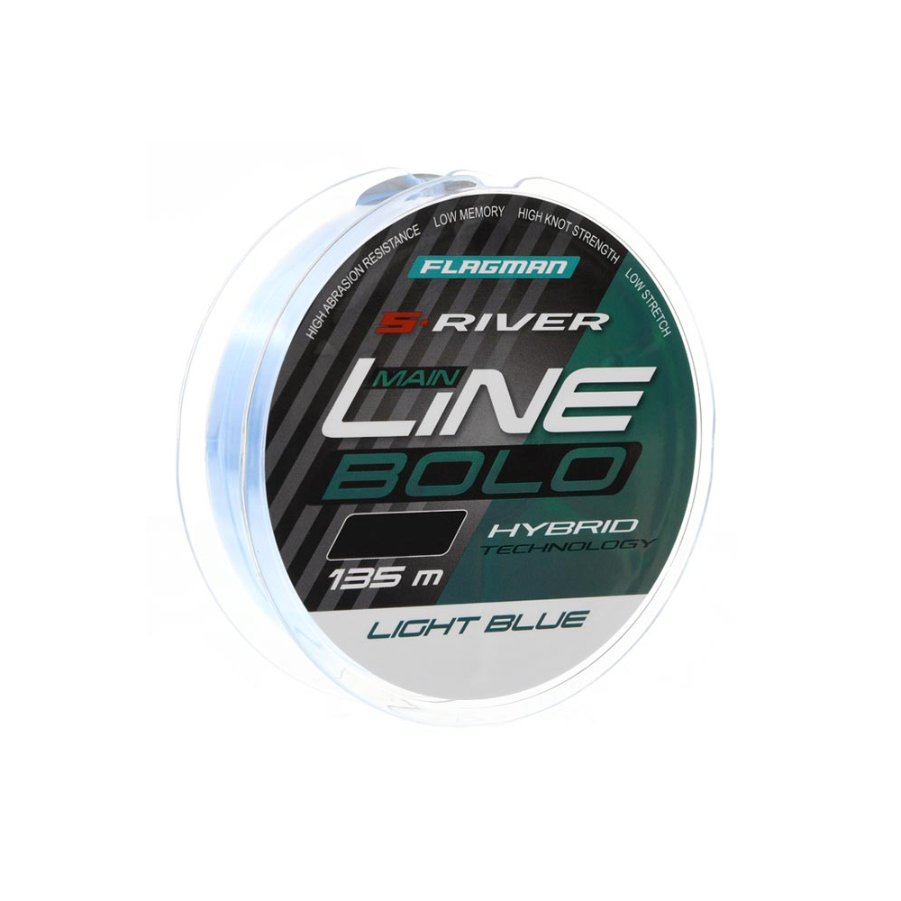 ძუა Flagman S-RIVER BOLO 0,22mm 135m LIGHT BLUE