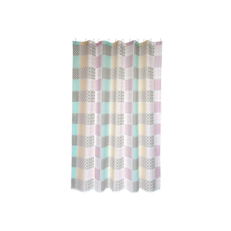 აბაზანის ფარდა MSV Ceramique Rose 180x200 სმ