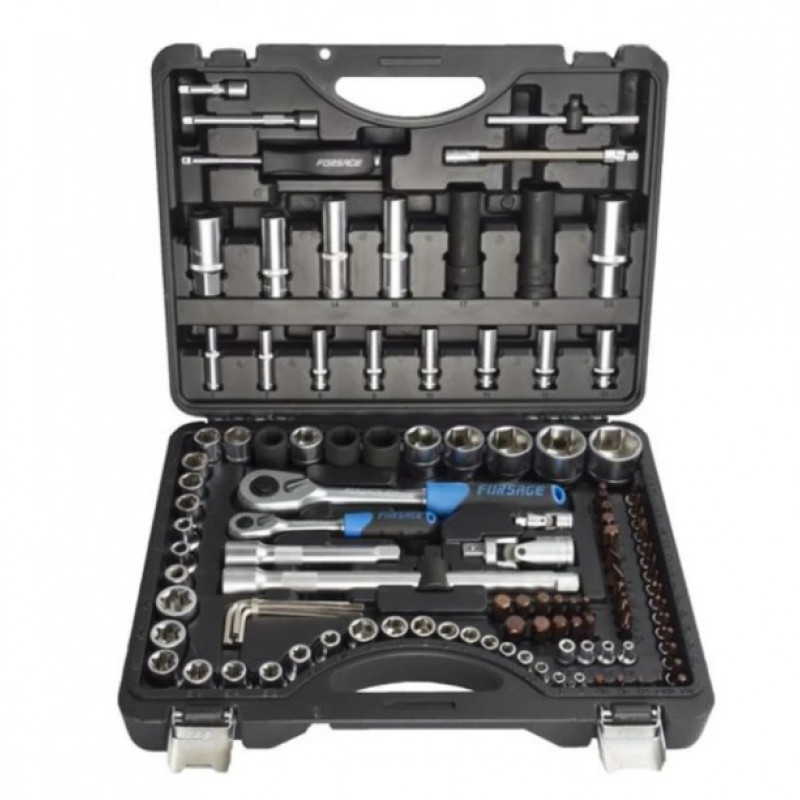ხელსაწყოების ნაკრები 108+6 PROFESSIONAL TOOLS FORSAGE F-41082-5 Premium