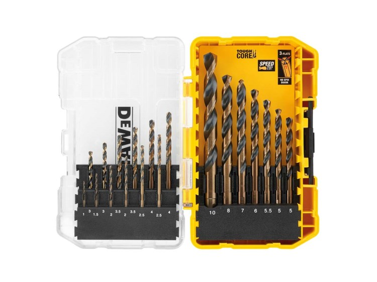 ლითონის ბურღის ნაკრები Dewalt Dt70728 Qz 1 10 მმ 19 ც