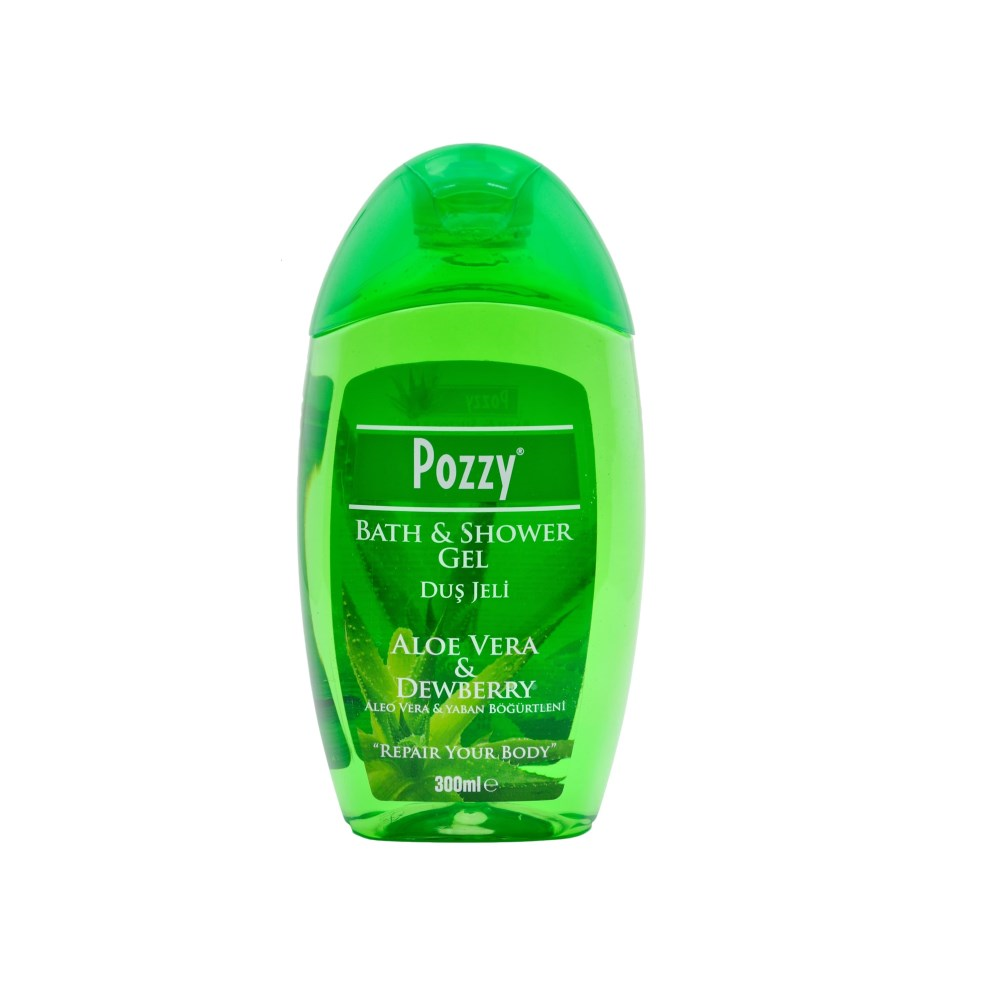 შხაპის გელი POZZY 300მლ ალოე
