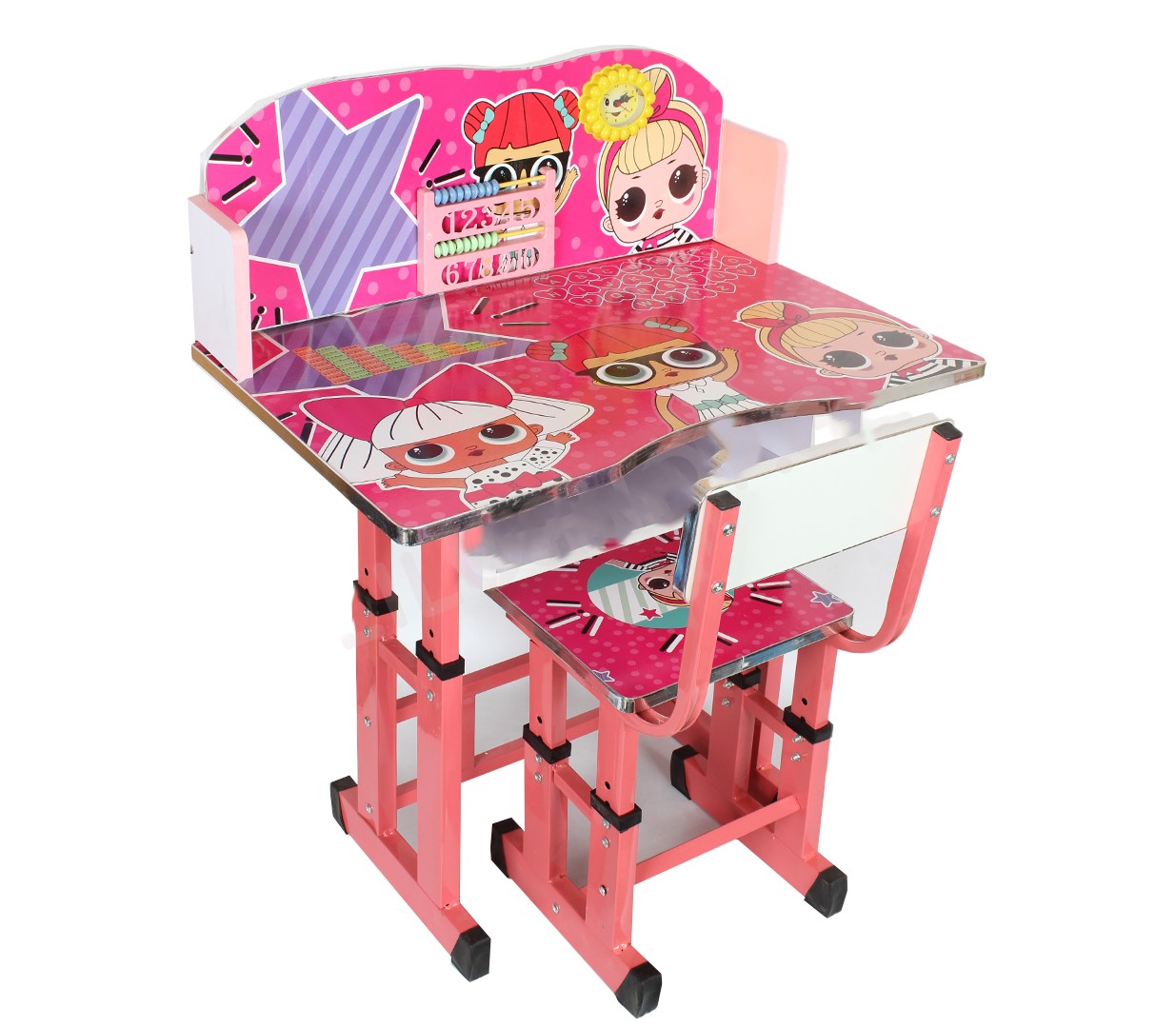 საბავშვო მერხი LOL ვარდისფერი - 53