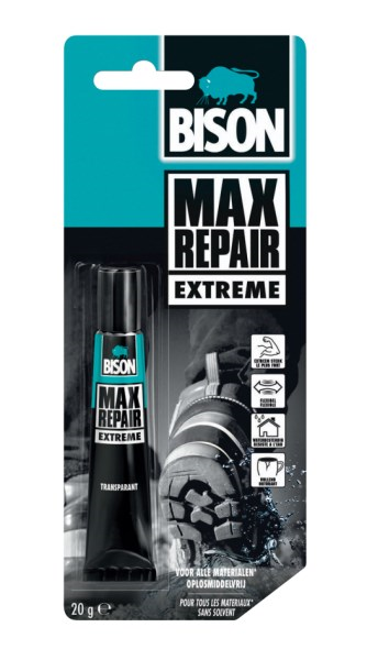 უნივერსალური წებო Bison Max Repair Extreme 20 გ