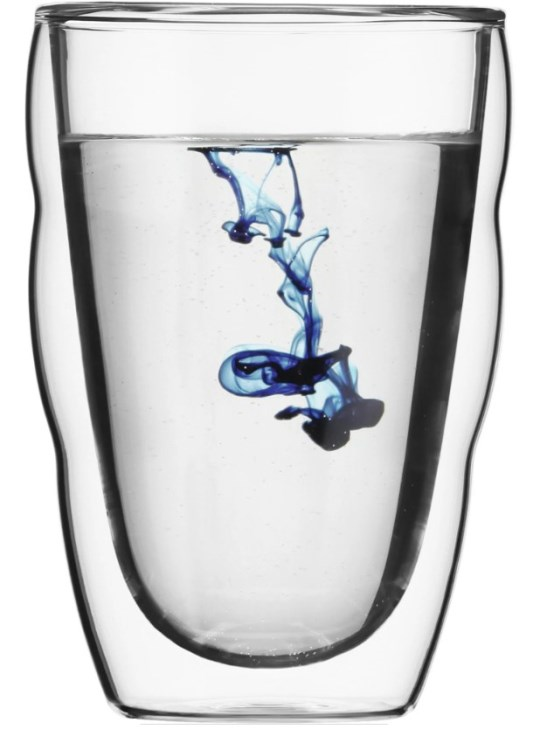 ჭიქა წყლის ორმაგი მინა DONGFANG 350ml AL-MH-196 21972