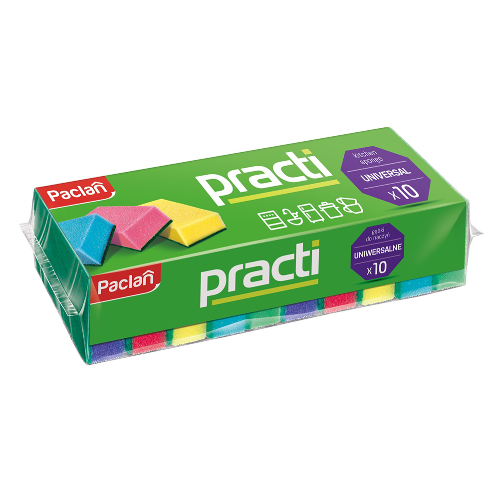 ღრუბელი Paclan Practi 10 ც