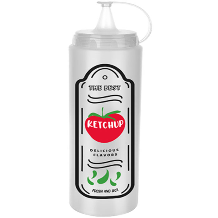 ბოთლი სოუსის პლასტმასის Titiz AP-9467 18279 Titiz 700 ml